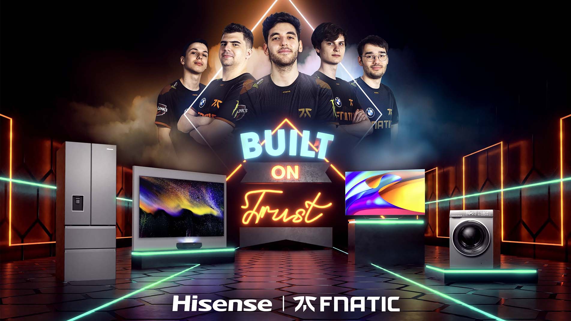Hisense Announces Global Partnership With Fnatic Esports Organization