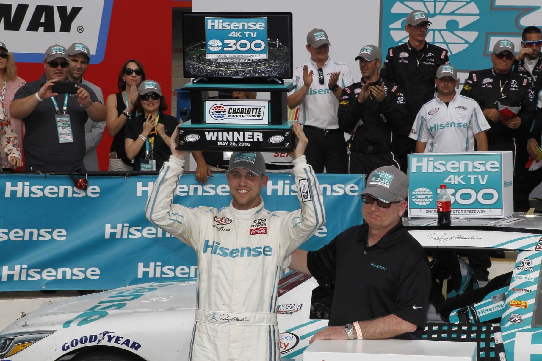 Hisense and NASCAR 'A Perfect Match' for SMI, JGR