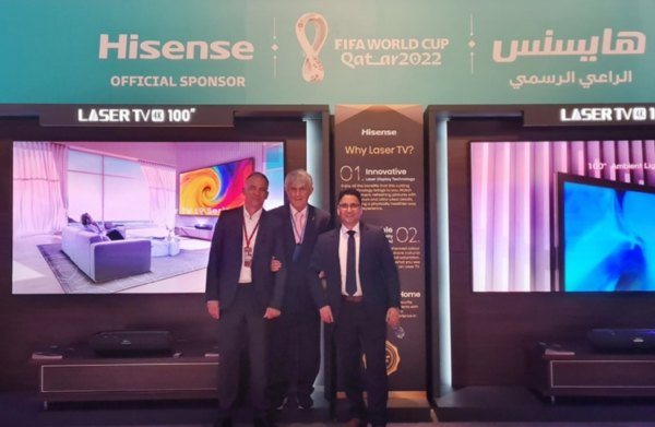 Hisense L9G Laser TV Unveiled at the World Cup Final Draw, # ...